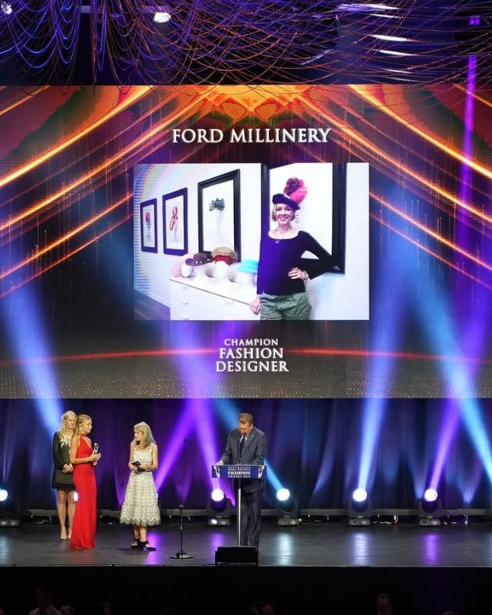 FORD MILLINERY wins at Australian Small Business Champion Awards 2025
