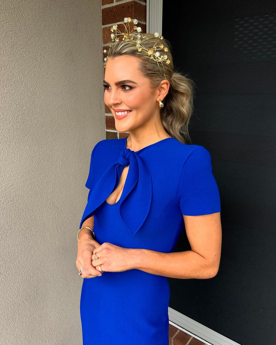 Gaby Doxey wearing "TINKERBELLE" – FORD MILLINERY