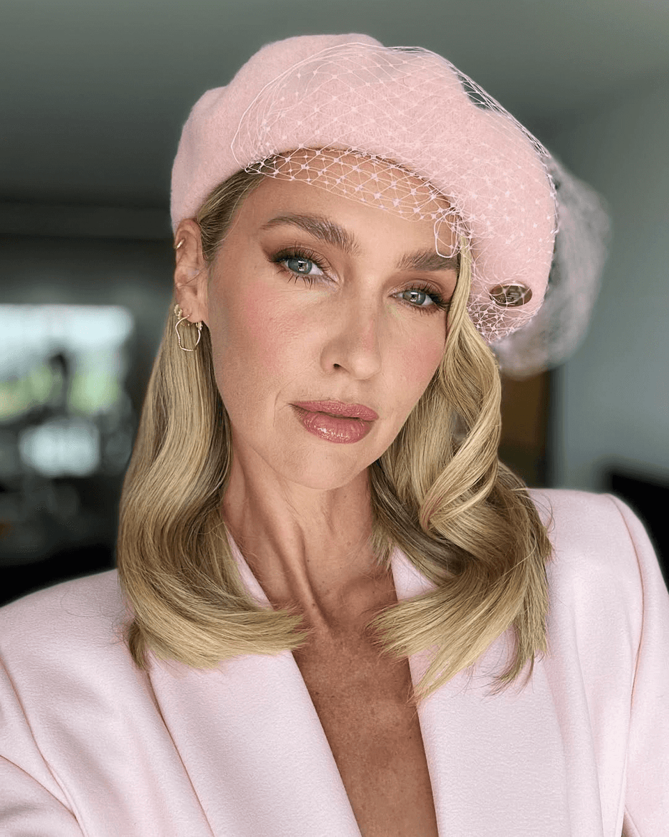 Nikki Phillips wears "NIKKI" – FORD MILLINERY