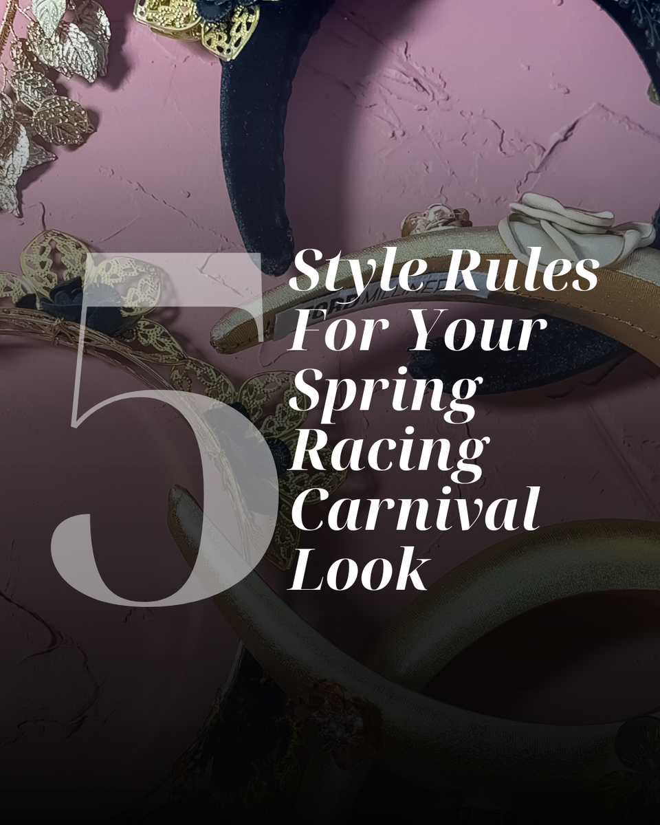 Ace Spring Racing Fashion 2023 With These 5 Rules – FORD MILLINERY