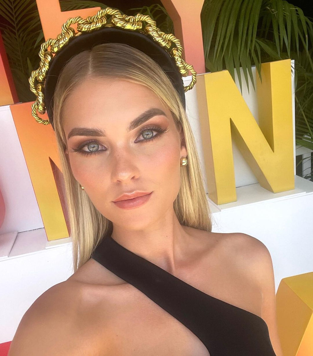 Lilly Moreau wearing "SACHE" – FORD MILLINERY