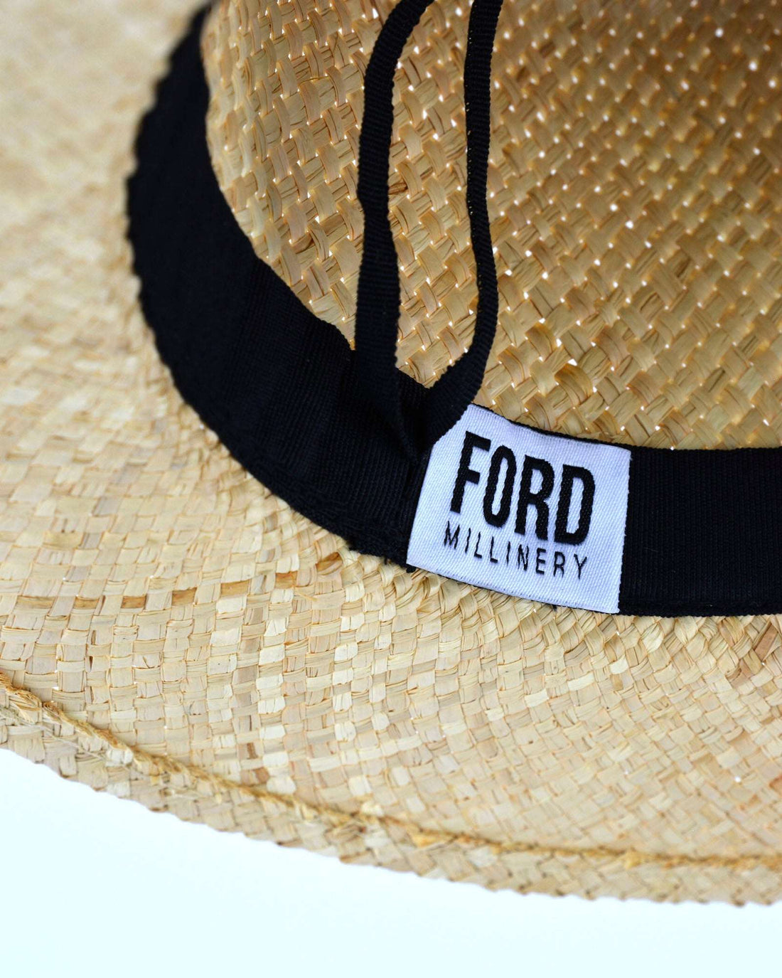 'CUBA' Straw Fedora Hat | FORD MILLINERY