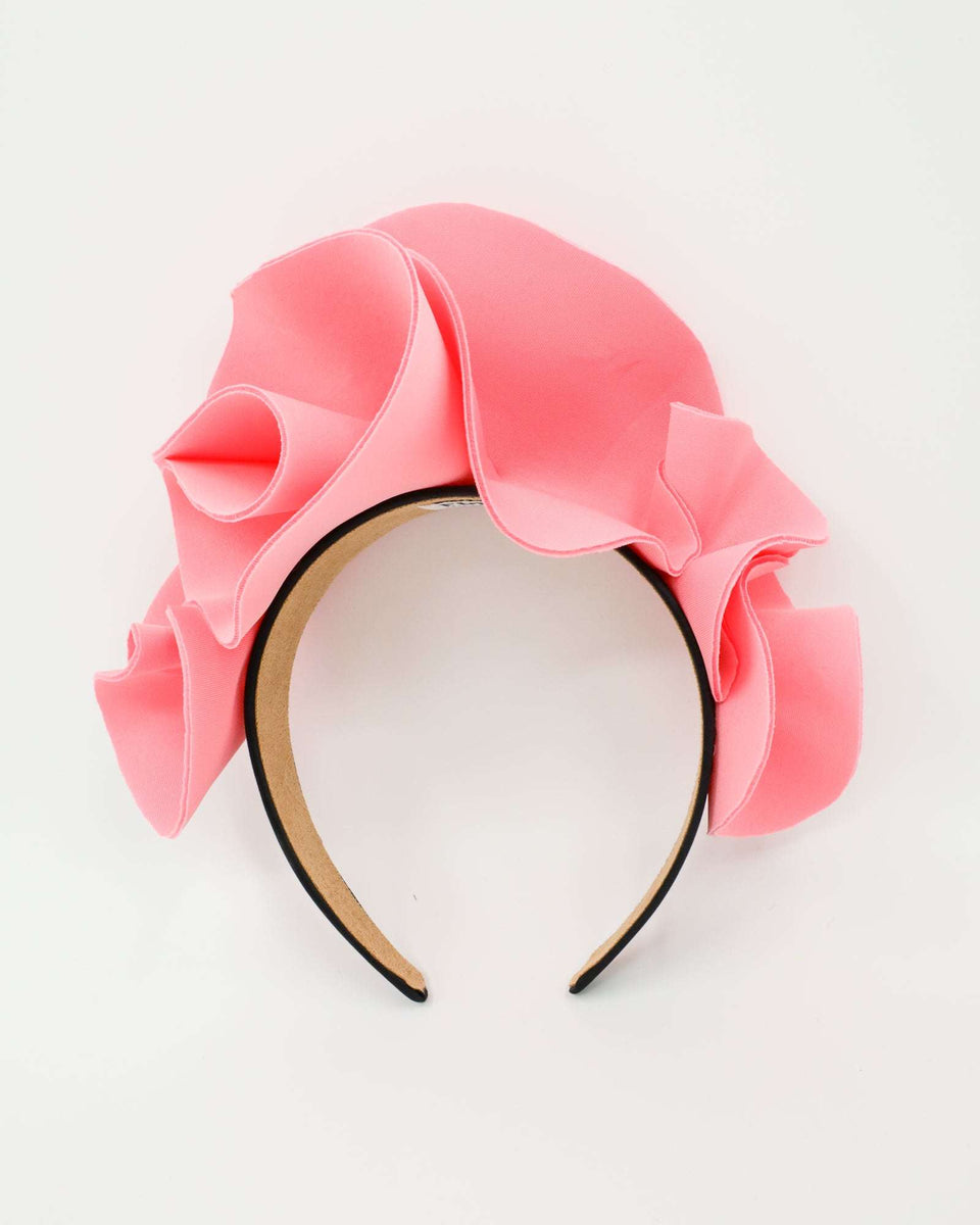 "POPPY" Floral Light Pink fascinator by Australian label, FORD MILLINERY