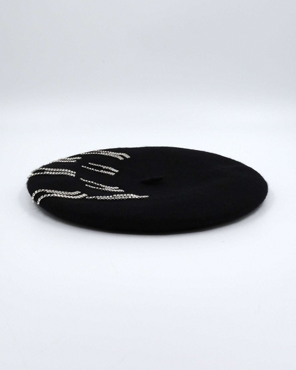 "EMMA" Wool Beret | FORD MILLINERY