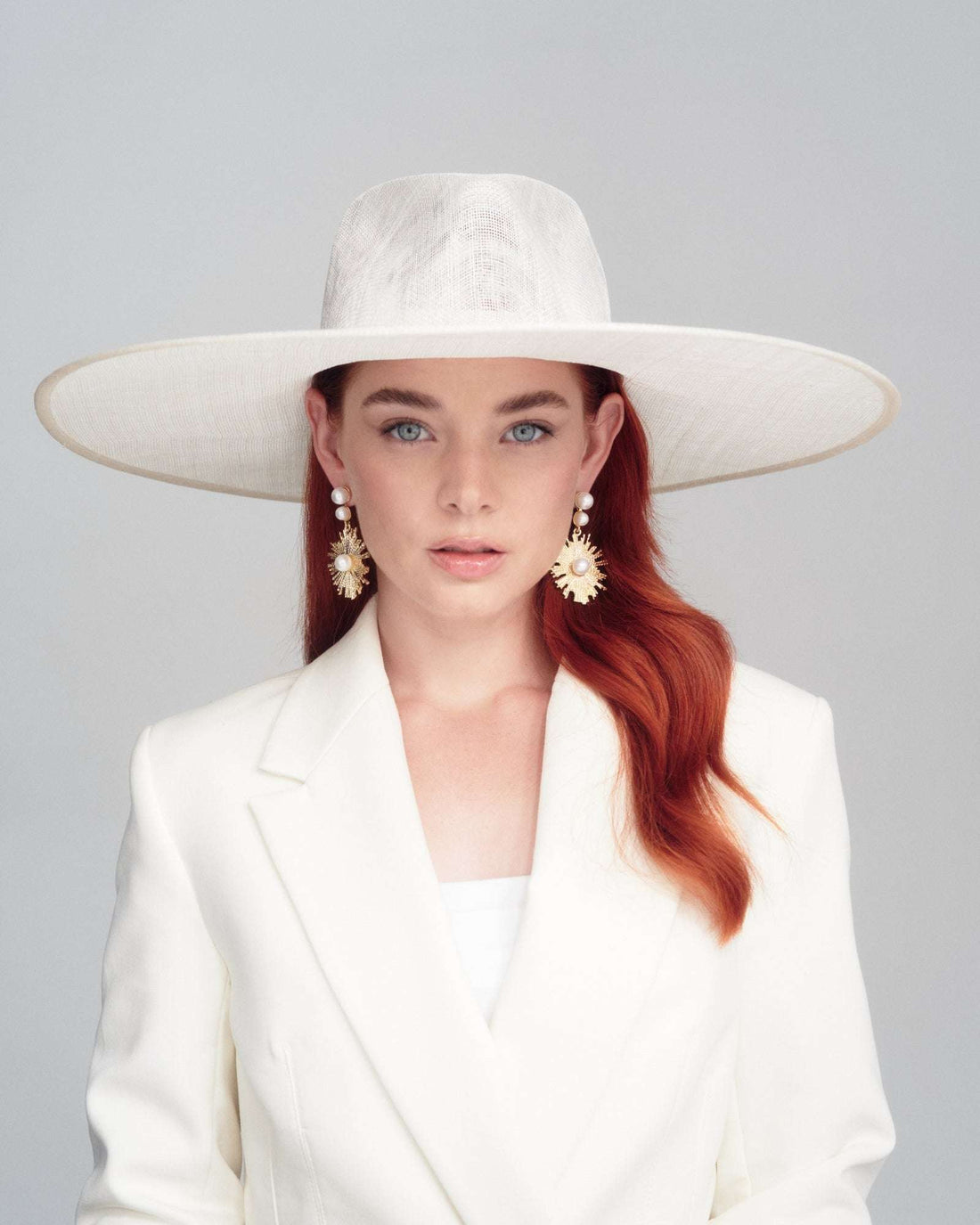 PAMPAS | Luxury bridal hat made of premium straw fabrication – FORD ...