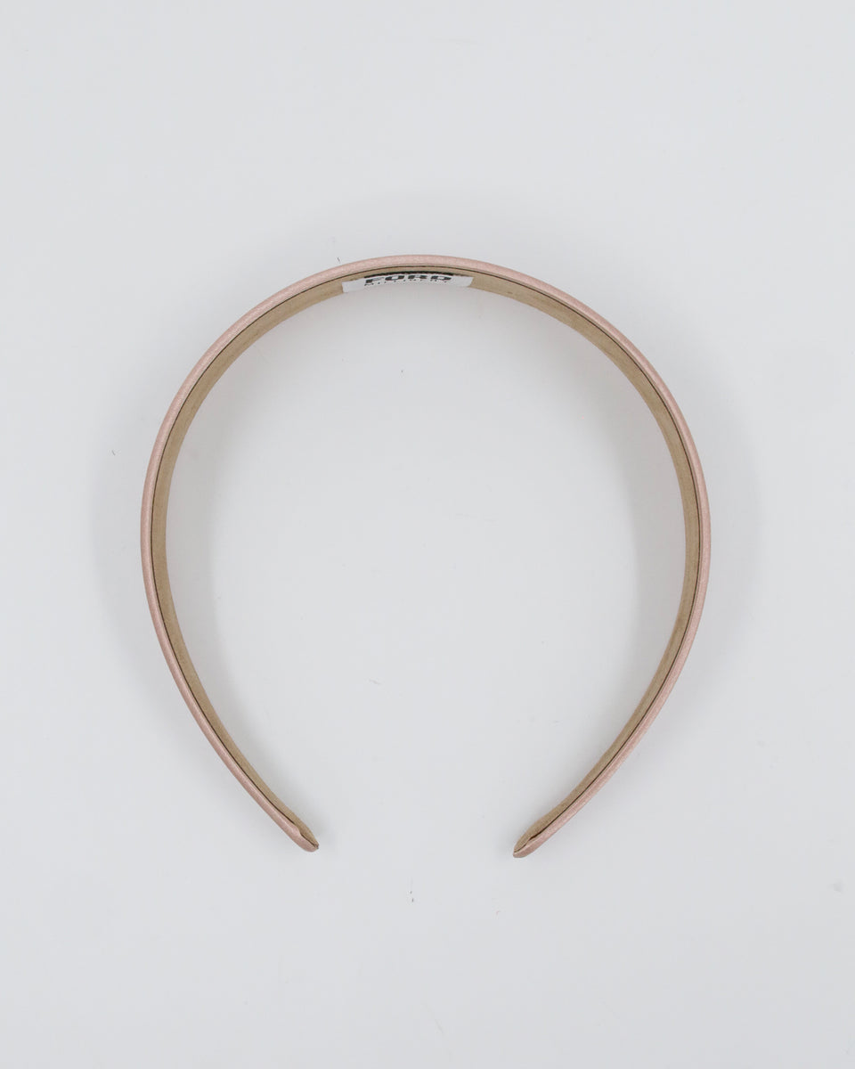 ALICE Headband (blush) | FORD MILLINERY