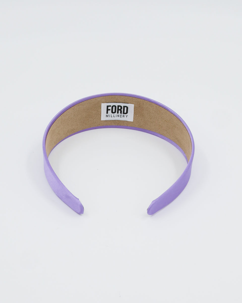 ALICE Headband (lavender) | FORD MILLINERY